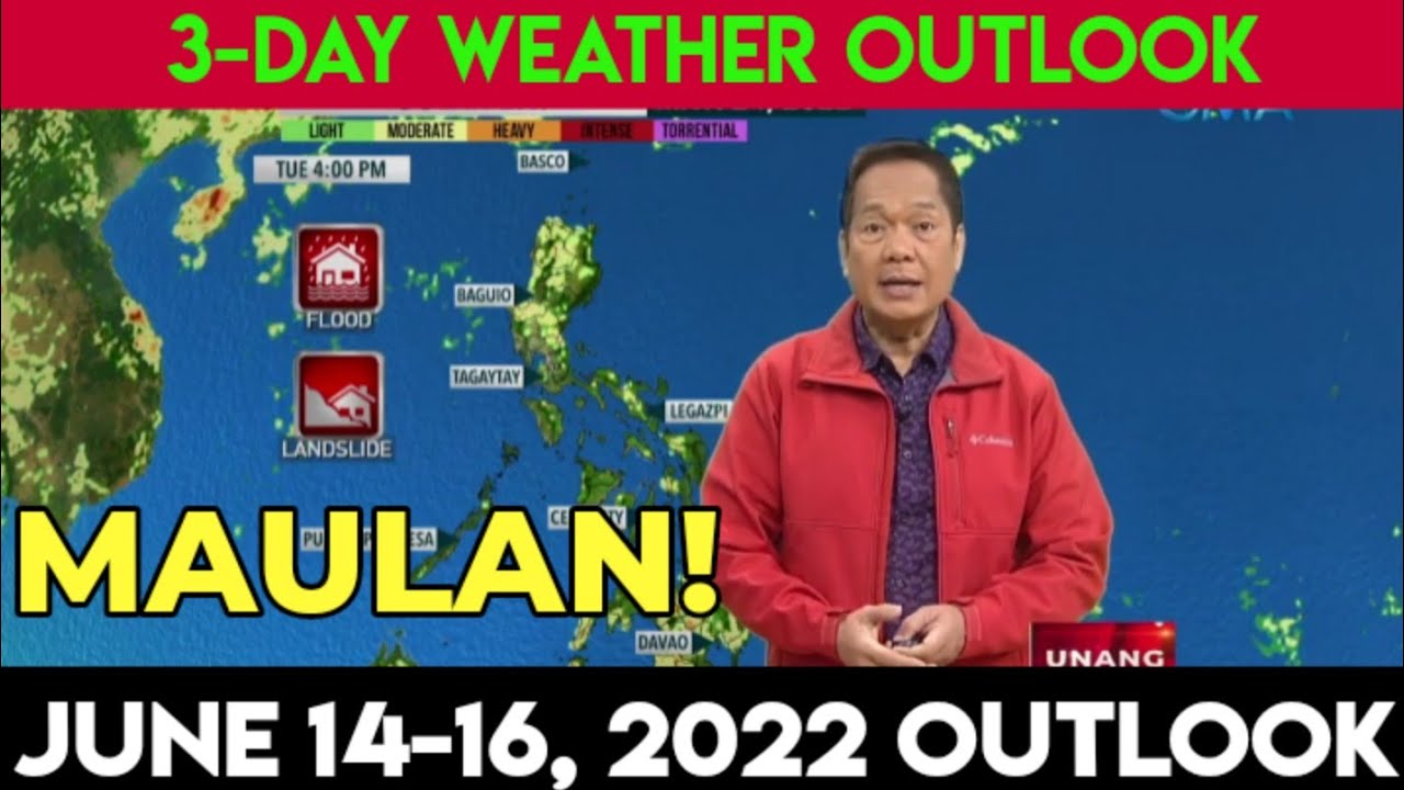 MANG TANI WEATHER FORECAST FOR JUNE 14-16, 2022 | MANG TANI WEATHER ...