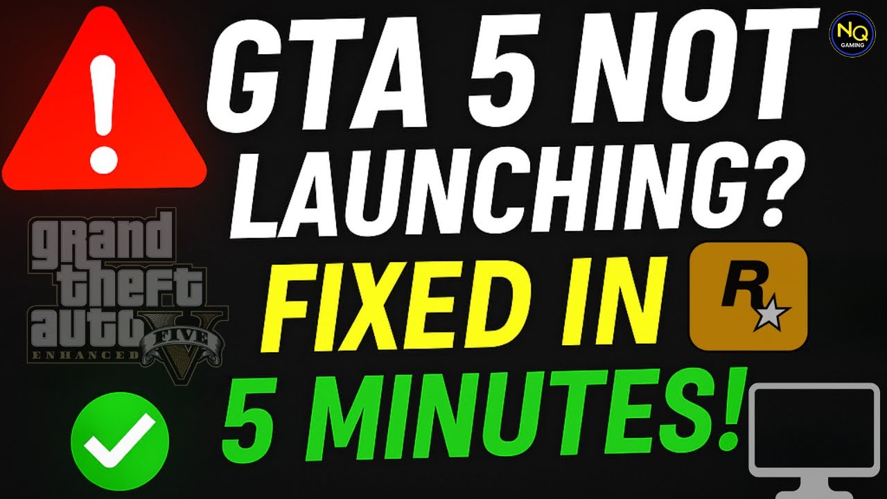 GTA 5 Enhanced Edition Won’t Launch? Fix Startup Crash in Minutes (PC ...