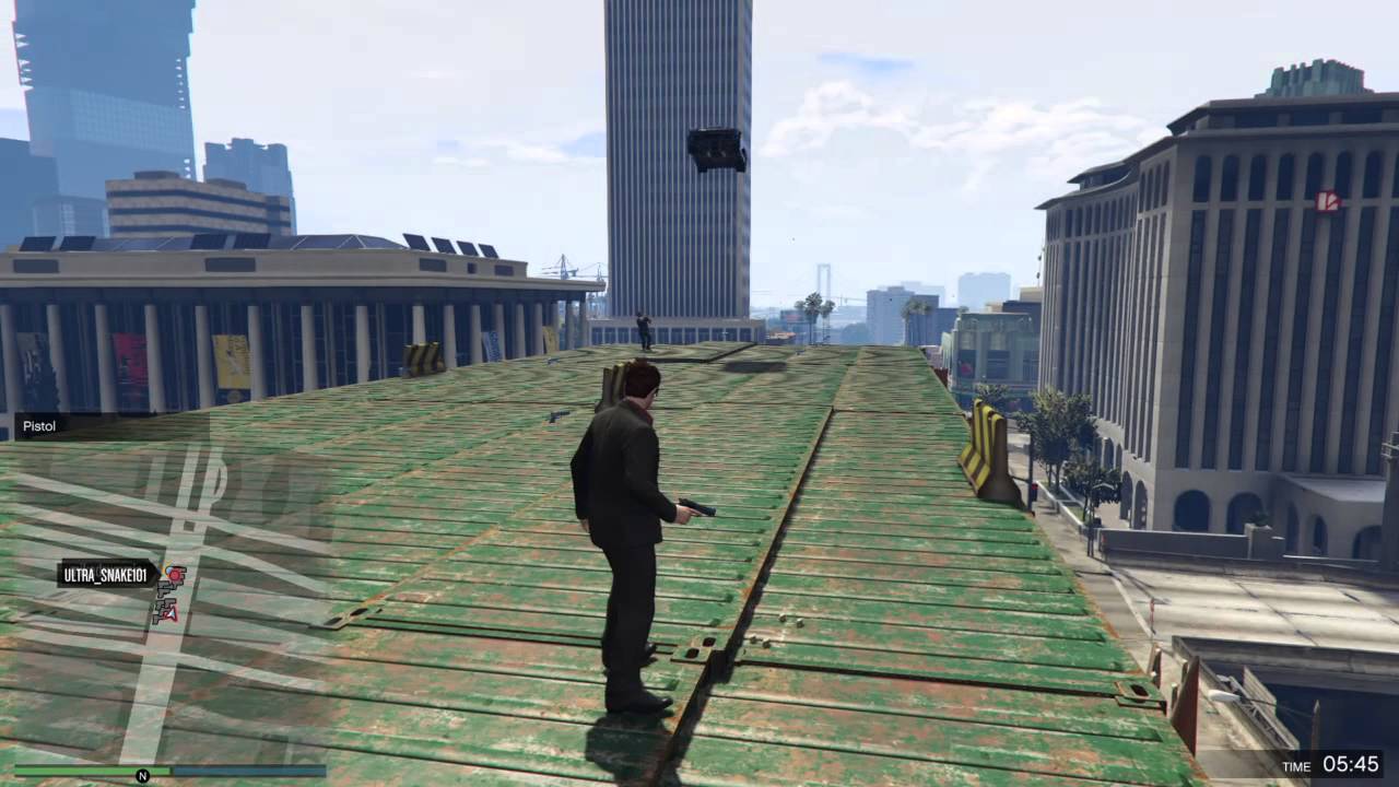 Sxhb plays GTAV Mr_Paintbrush Combat roll to Victory - YouTube