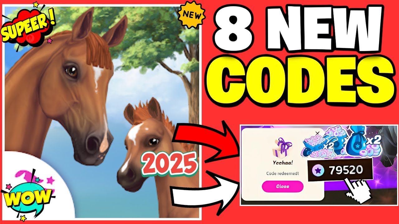 🎉UPDATED CODES🎉 STAR STABLE HORSES REDEEM CODES 2025 - STAR STABLE CODES 2025 - STAR STABLE ...