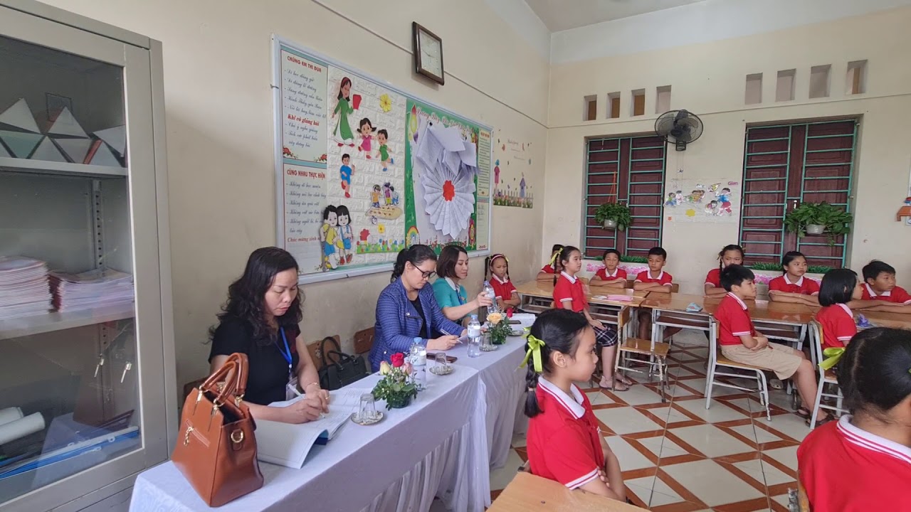 Thi gvcn giỏi năm học 2020-2021. Tiết SH lớp 5B. - YouTube