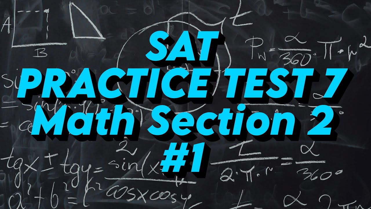 SAT Practice Test 7: Math Section 2: Question 1. S2Q1. Bar graph ...
