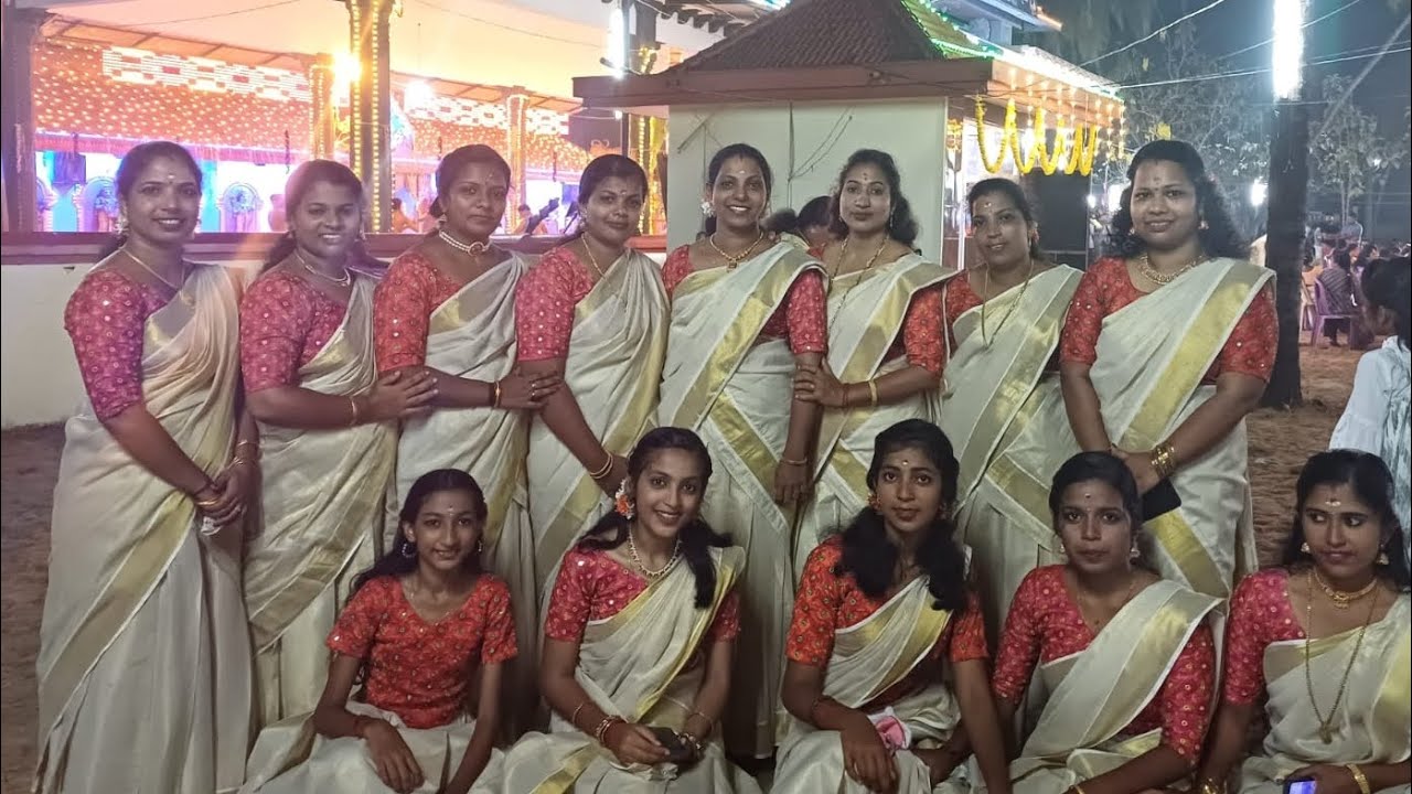 Aalinakal Vanithavedhi Azhithala(fusion thiruvathira)2024 - YouTube