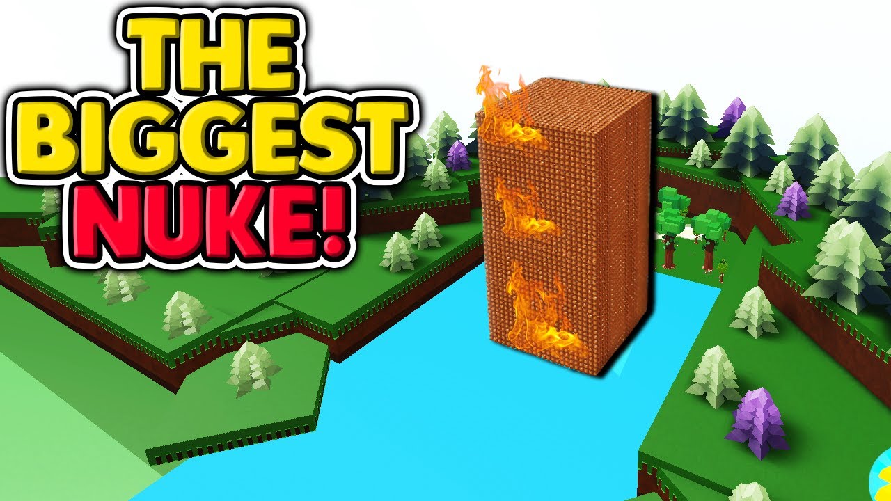 The Biggest (NUKE) in Build a Boat! - YouTube