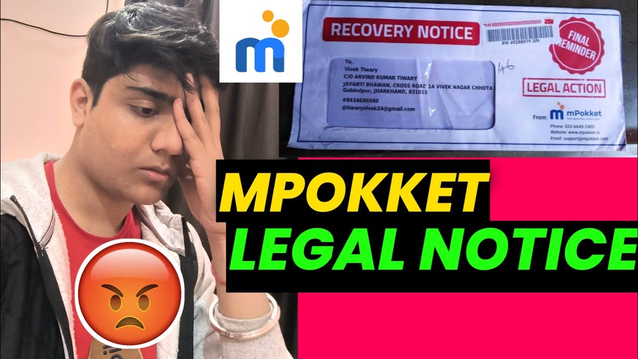 MPOKKET LEGAL NOTICE HOGA POLICE 👮CASE😰😰? |mpokket loan app| #mpokket #loanapp - YouTube