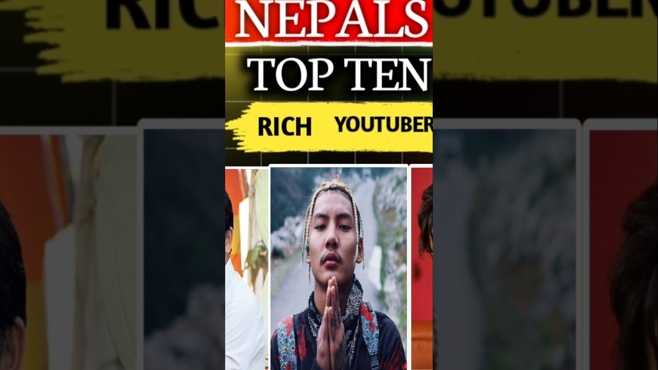 Top 10 nepali youtubers list !😱wait for number one ?🤔# ...