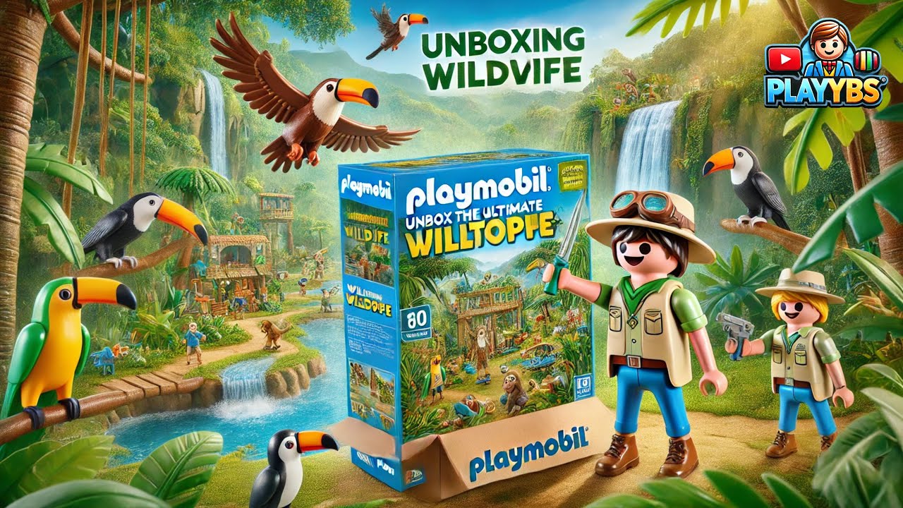 Jungle Unboxing Adventure! 🌴 Playmobil Wiltopia Animals & Fun - YouTube