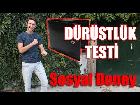 Cüzdan Düşürme Sosyal Deney - Dropping The Wallet in Public Social Experiment (ŞARKI SÖYLEDİM)