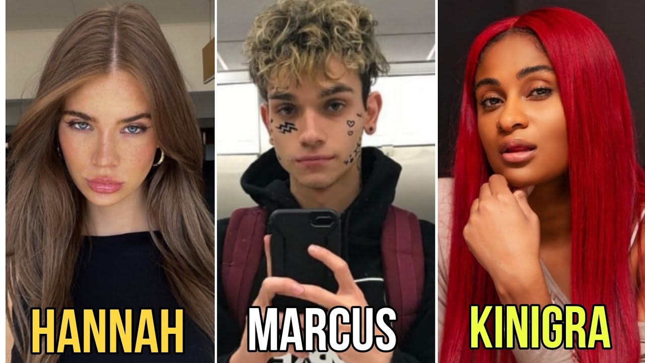 Kinigra Deon vs Marcus Dobre vs Hannah Thomas |Lifestyle Comparison ...