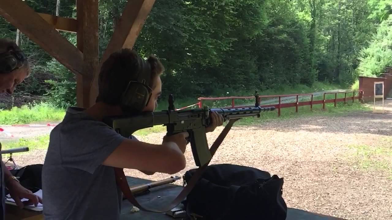 Stg 57/Fass 57 +slow motion - YouTube