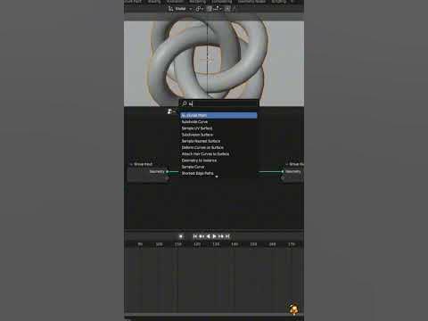 Geometry nodes animation in Blender #3d #blender3d #b3d #Blender #tutorials #tutorial3d # ...