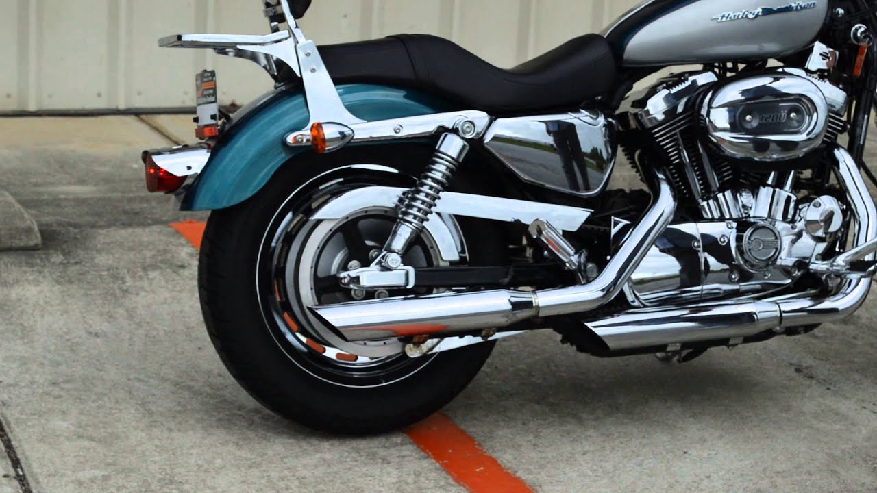 2004 Harley-Davidson Sportster 1200 Custom Two-Tone LuxuryTeal and ...