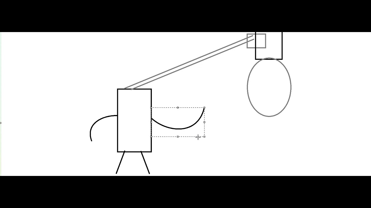 How To Draw Boom Mic From BFDI On MS Paint - YouTube