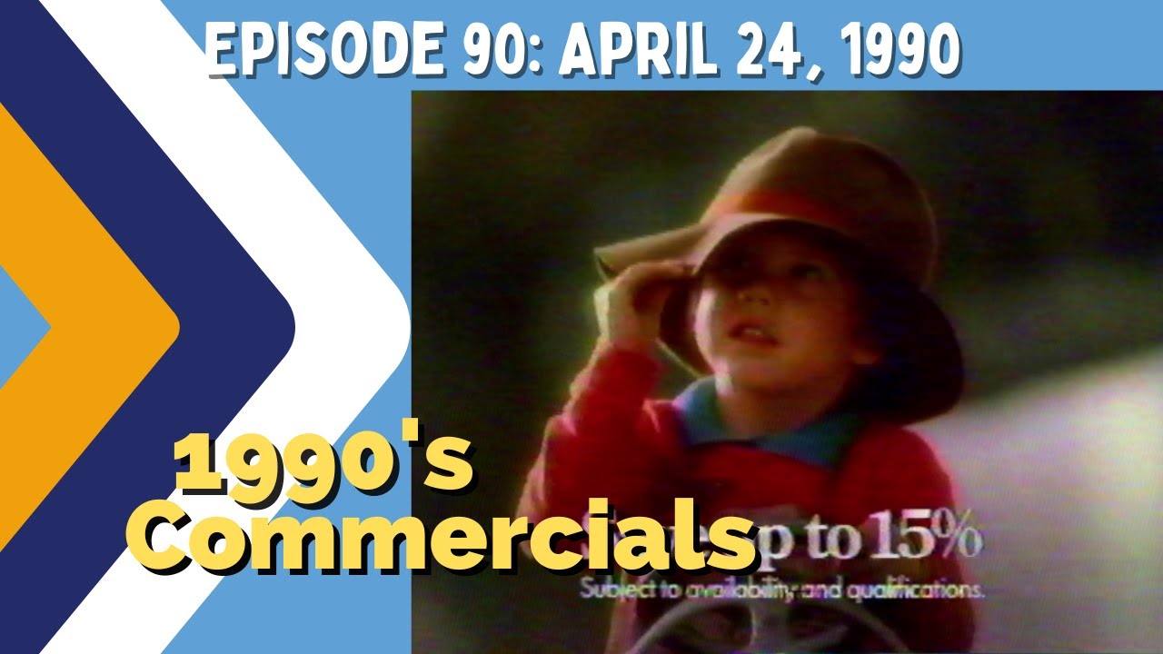 1990 Commercials: Robert Urich, Hyundai Excel, Miracle-Gro, Bayer ...