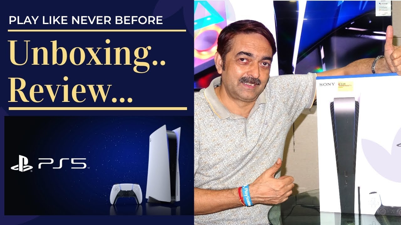 Sony PS5™ console unboxing & Review | The Game Changer! Play like Never ...