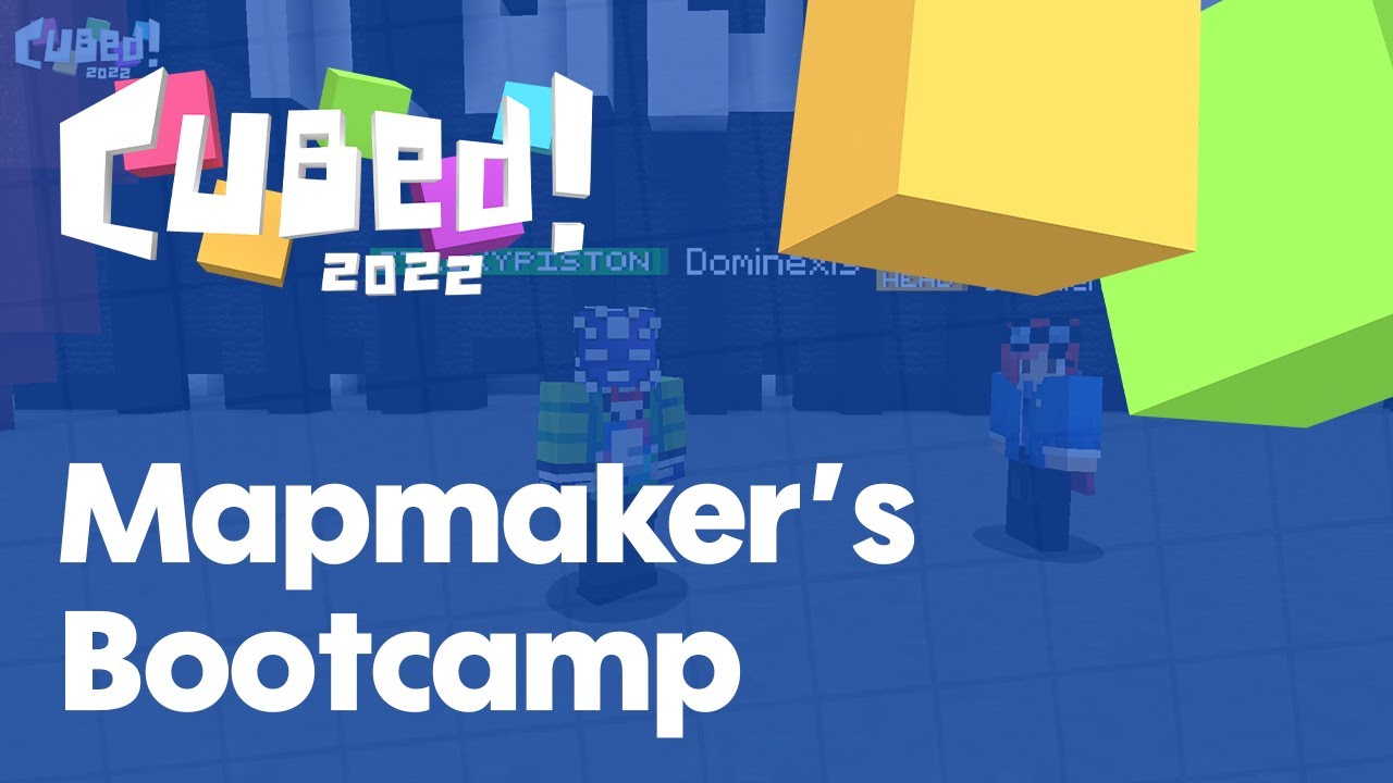 Mapmaker's Bootcamp - Cubed! 2022: Day 2 - YouTube