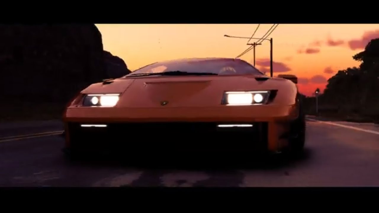 i did 2 races while driving my Lambo Dioblo (played on wheel) - YouTube
