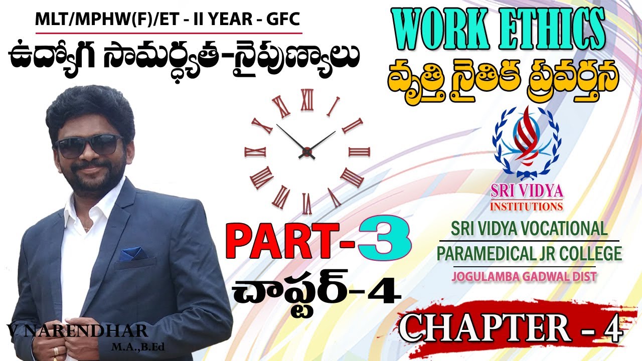 Inter Voc. Second Year-General Foundation Course (GFC) Chapter -4 (Work ...