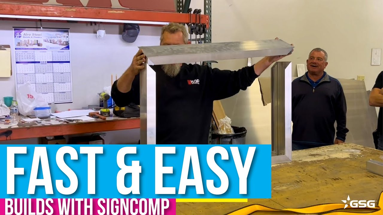 How Quick Can You Put A Signcomp Cabinet Together? - YouTube