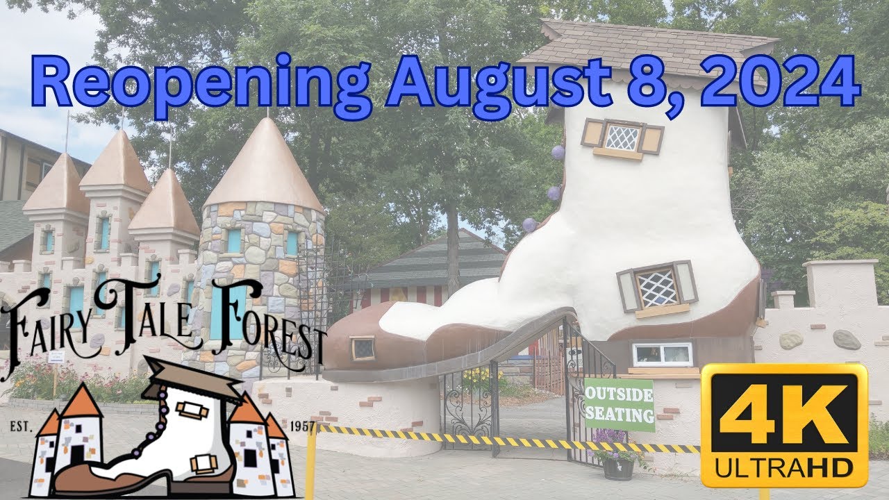 Fairy Tale Forest Reopening August 8, 2024 Oak Ridge New Jersey 4K ...