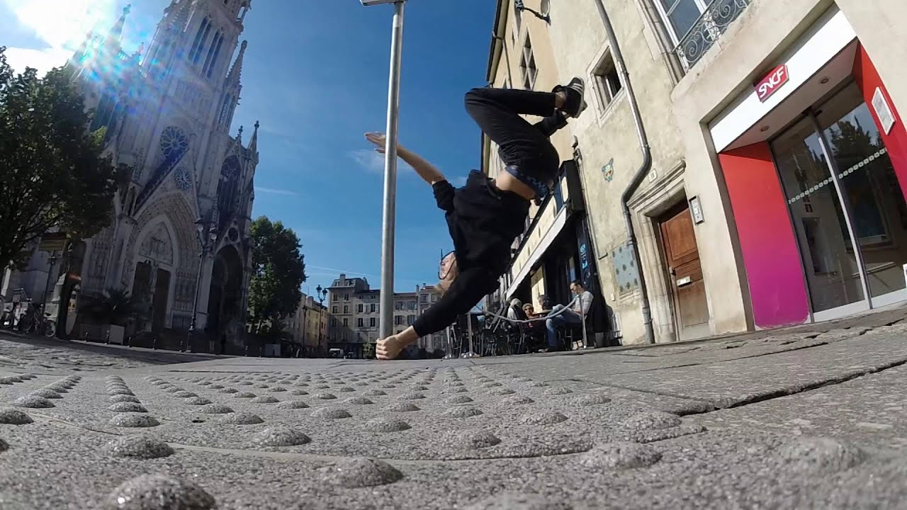 Street Pole: my 3rd trip to France, Nancy (Pole Dance) - YouTube