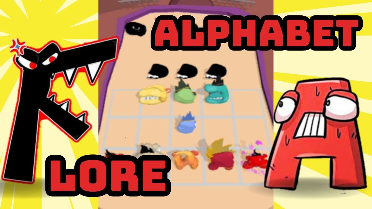 MERGE SUPER 'ALPHABET LORE jogo Alphabet Dino Run Game alfabeth lore f ...