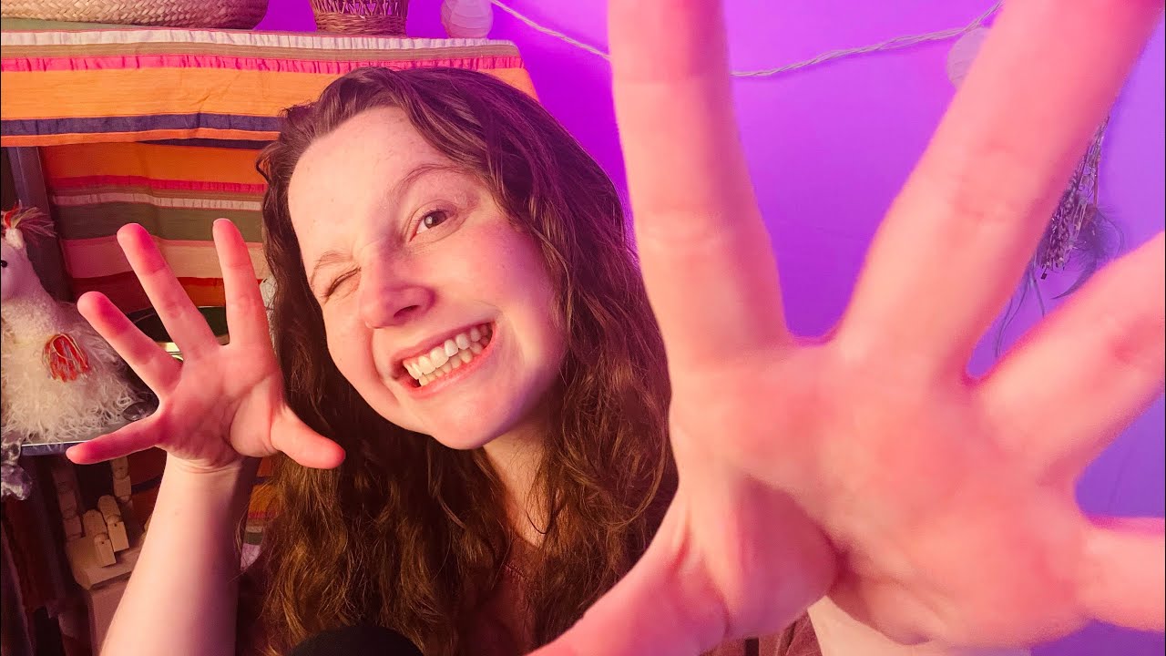 FAST Hand Movements + Unintelligible Soft Spoken and Stuttering ASMR ...