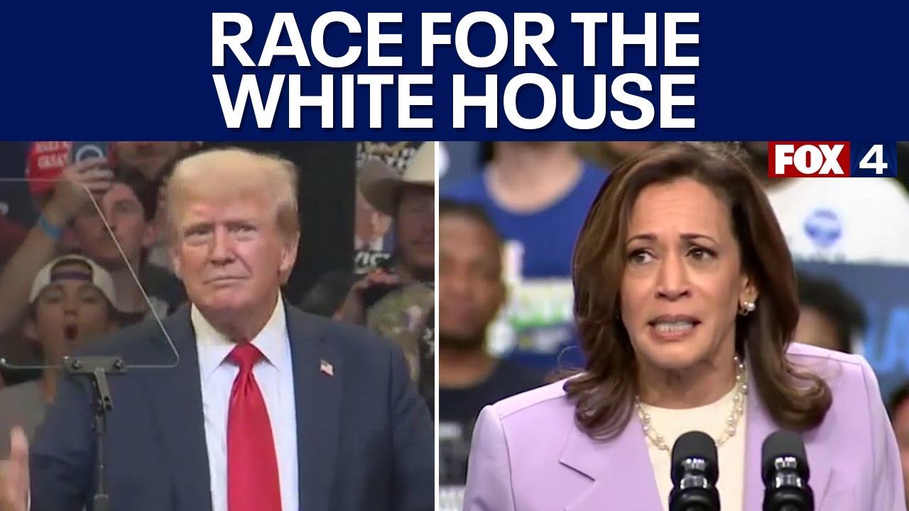 Trump, Harris campaigns lay out path to victory - YouTube
