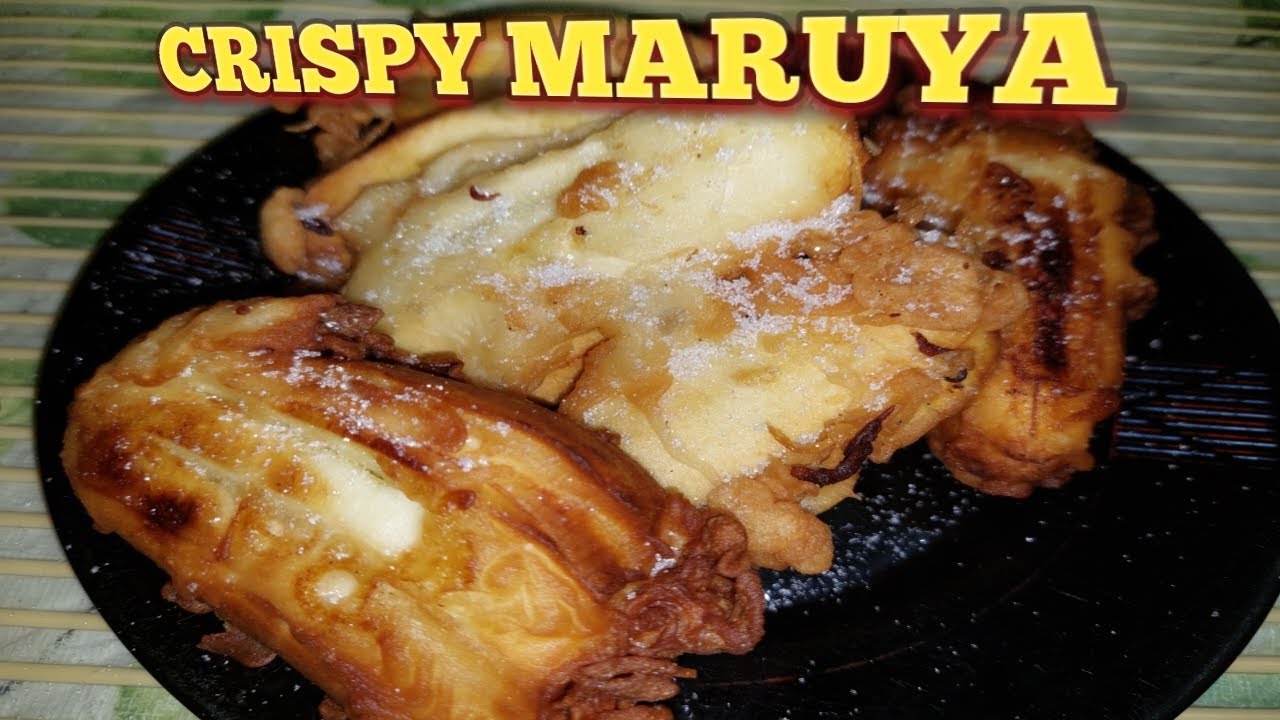 CRISPY MARUYA| HOW TO MAKE MARUYA| PINOY MERYENDA - YouTube