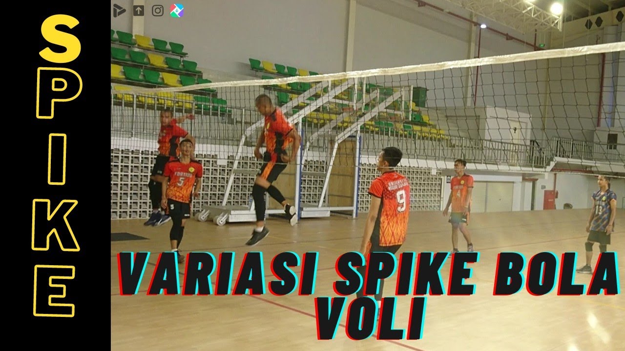 Latihan variasi Spike bola voli - YouTube
