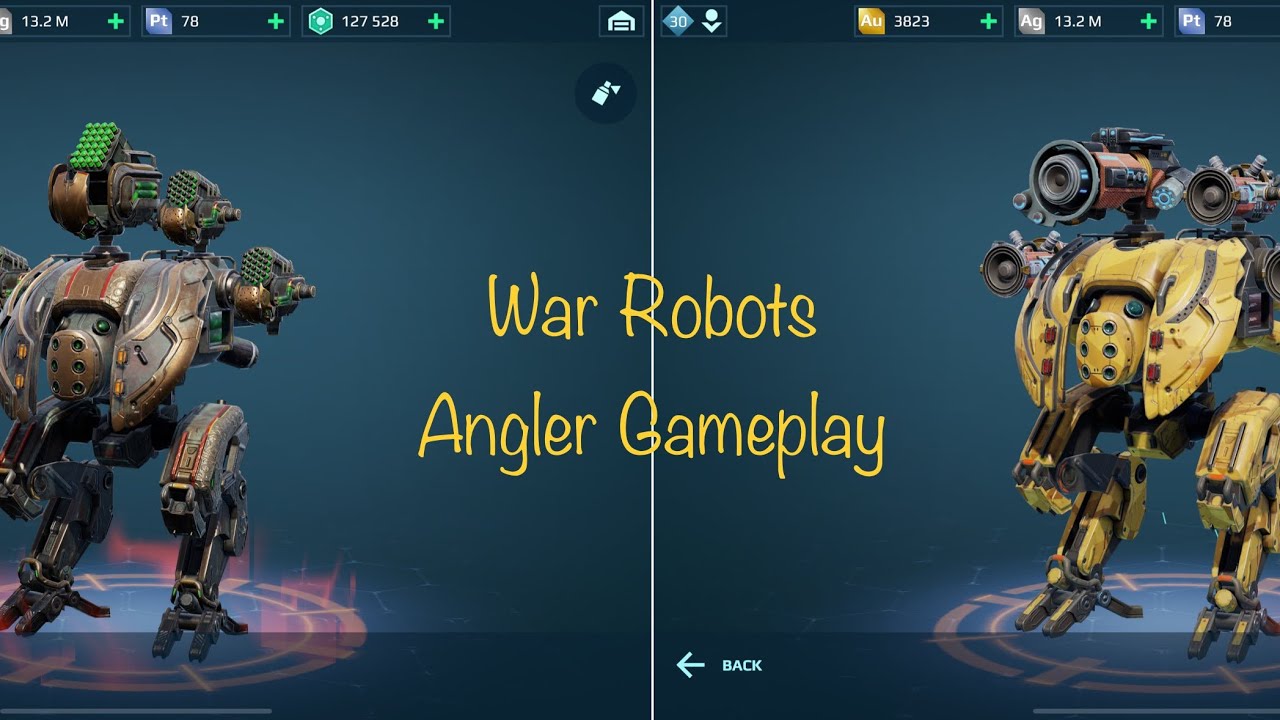 War Robots Angler Gameplay - YouTube
