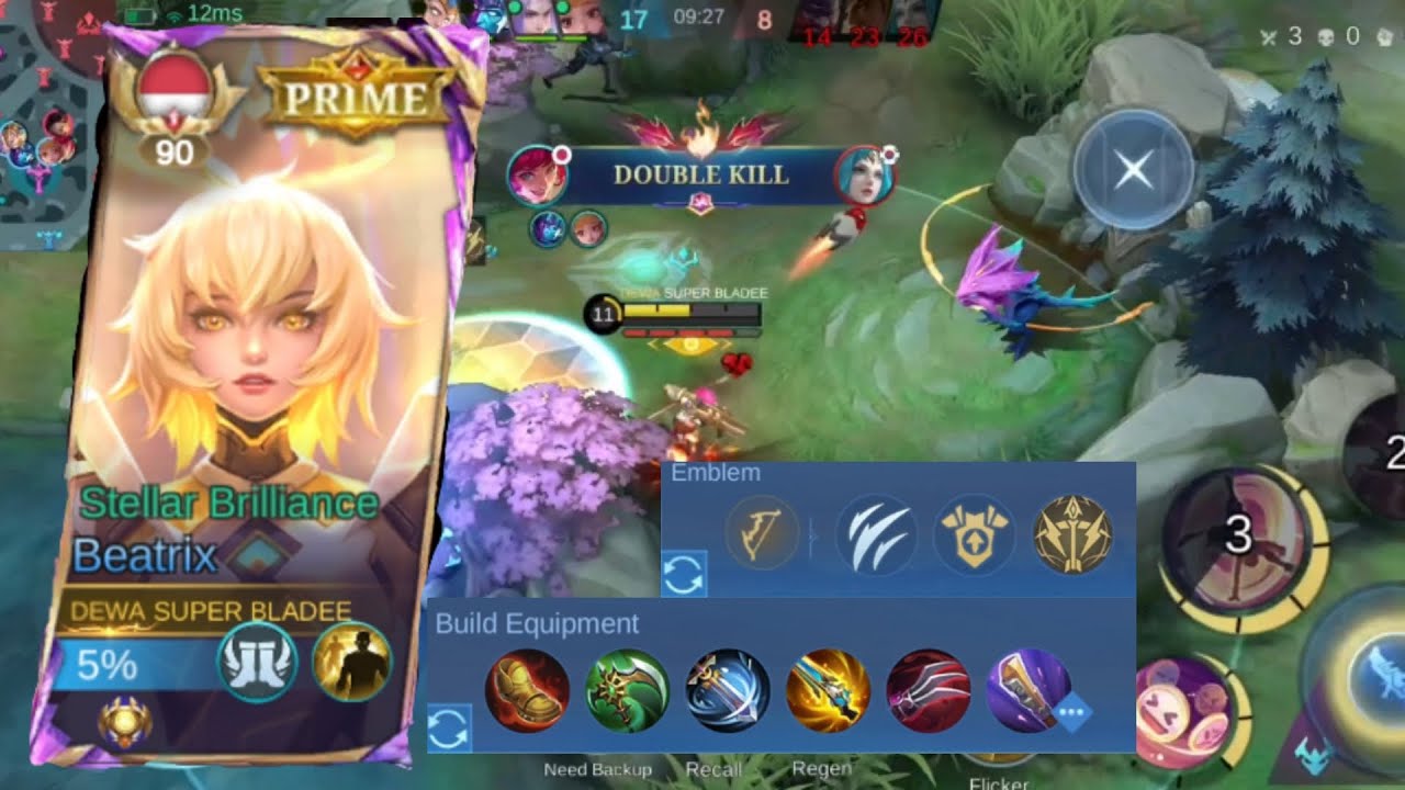 COBA BEATRIX ATTACK SPEED GACORRR PARAH!!! - YouTube