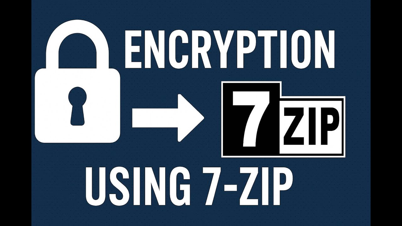 File Encryption Using 7-zip - YouTube