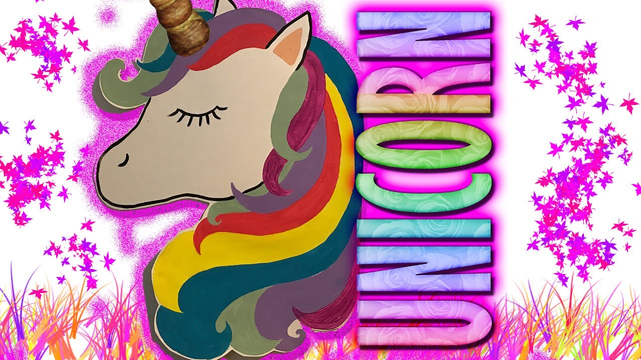 DIY: Pin the UNICORN Game for Kids - YouTube