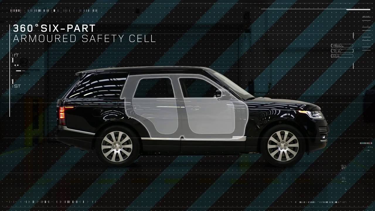 Бронированный Range Rover. Range Rover Sentinel. Бронировка автомобиля ...