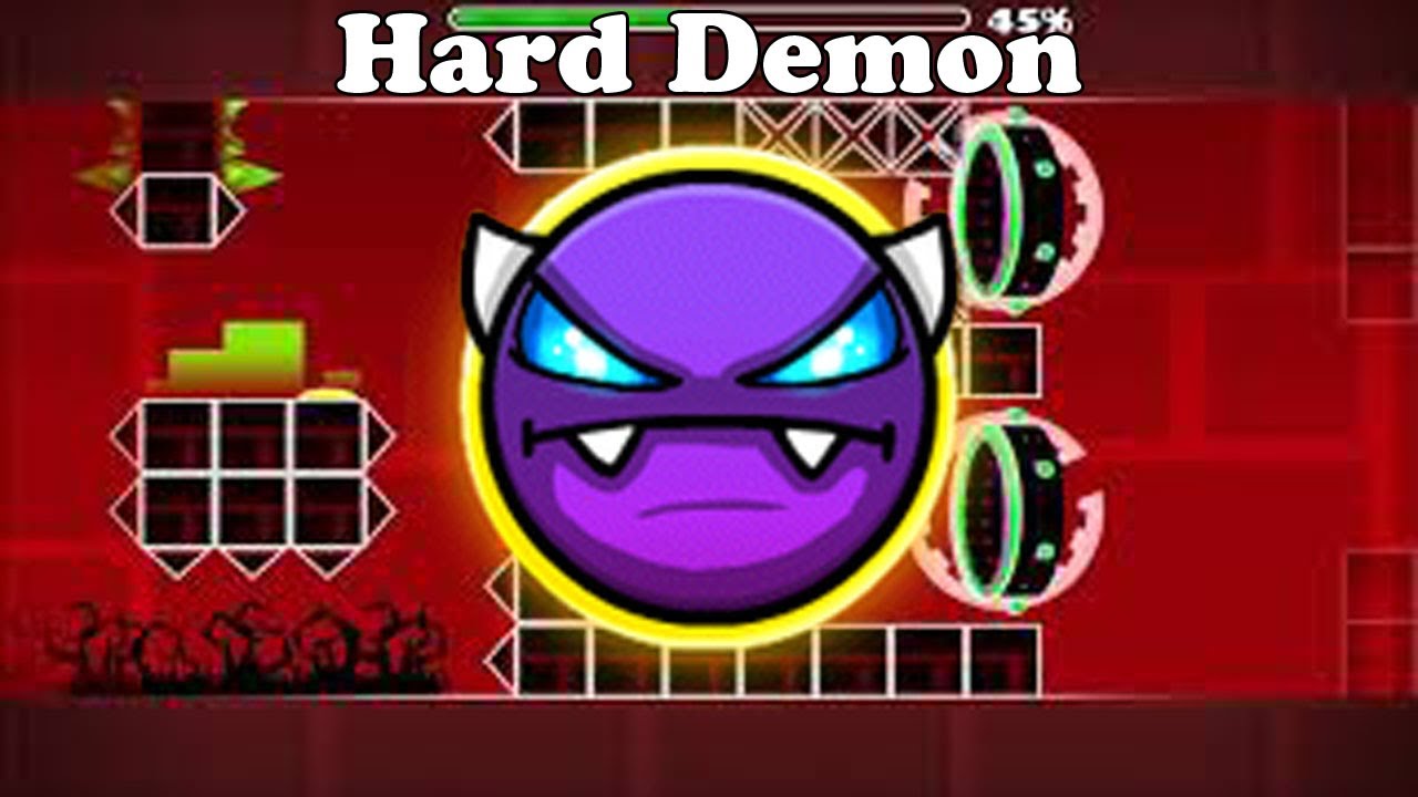 Geometry Dash 2.11 | Hard Demon 100% | Easy Demon - YouTube