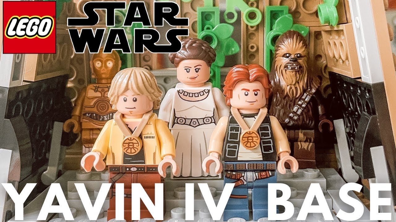LEGO Star Wars YAVIN 4 Rebel Base (75365) Review! - YouTube
