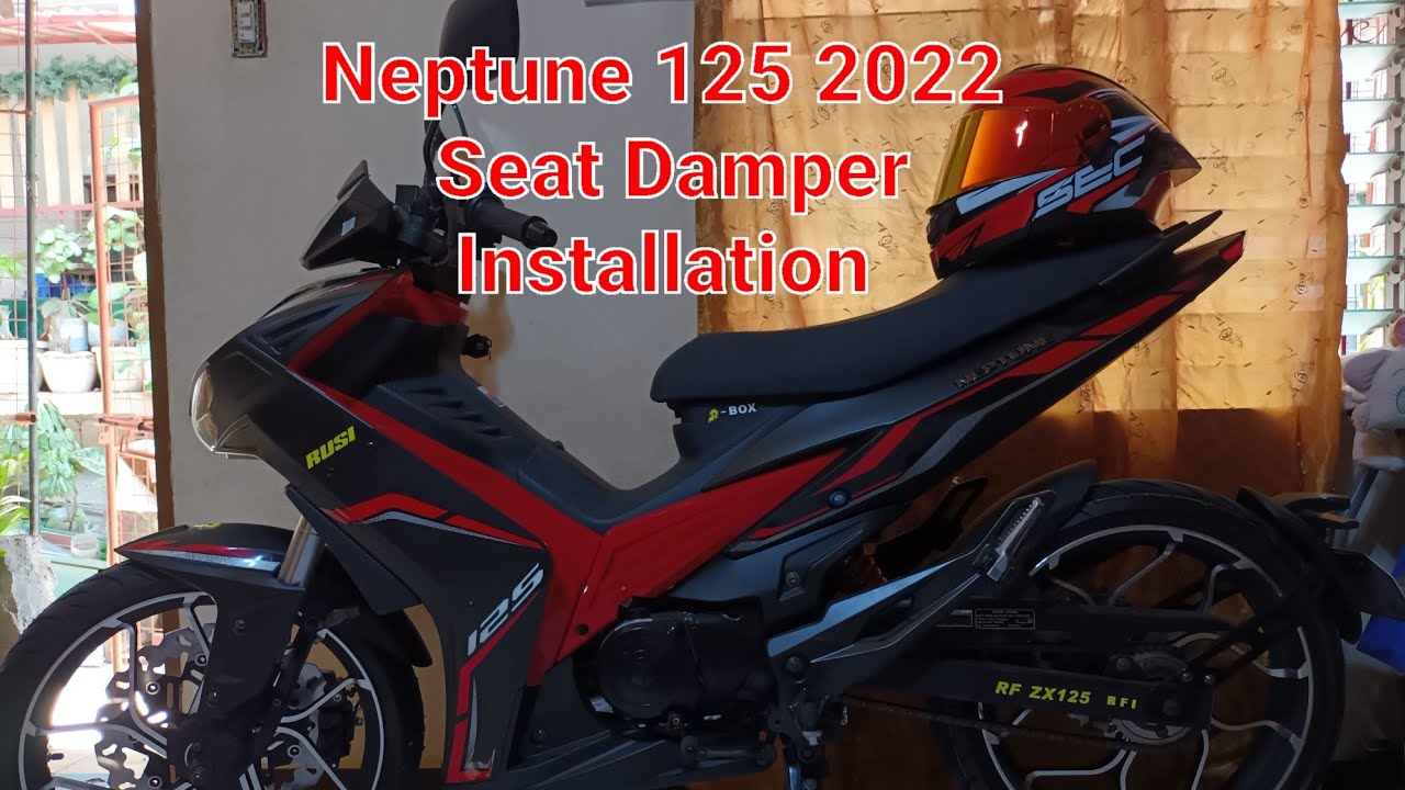 Rusi Neptune 125 - Seat damper installation by D the Man27 - YouTube