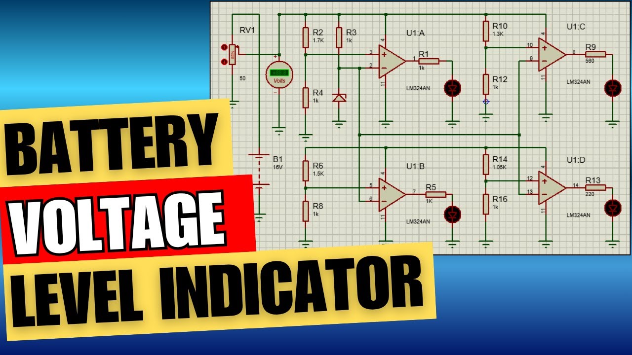 Build LM324 Battery Level Circuit Like a Pro Today! - YouTube