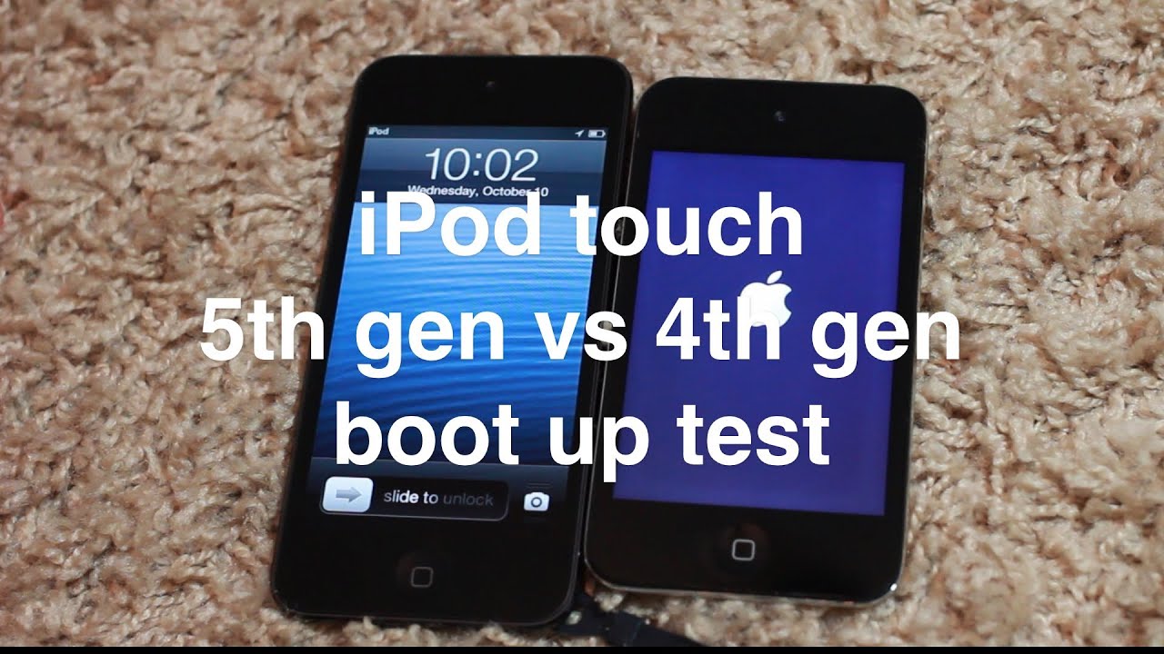 Ipod Touch 4th Generation Vs 5th Generation