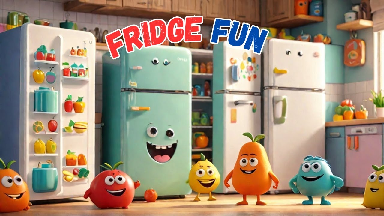 Fridge Fun | Cool and Bright | Kids Song | Shoonu Kids - YouTube