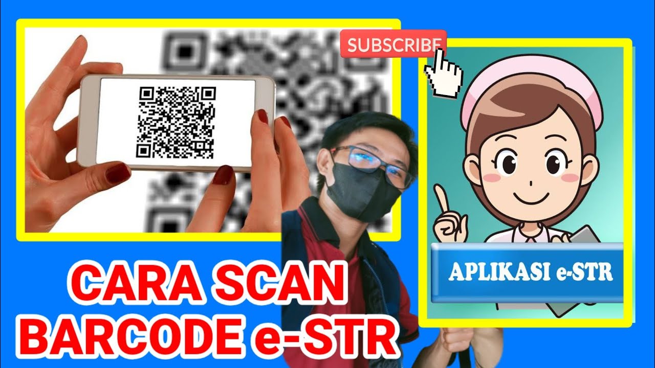 CARA SCAN BARCODE UNTUK MENGECEK e-STR AKTIF - YouTube