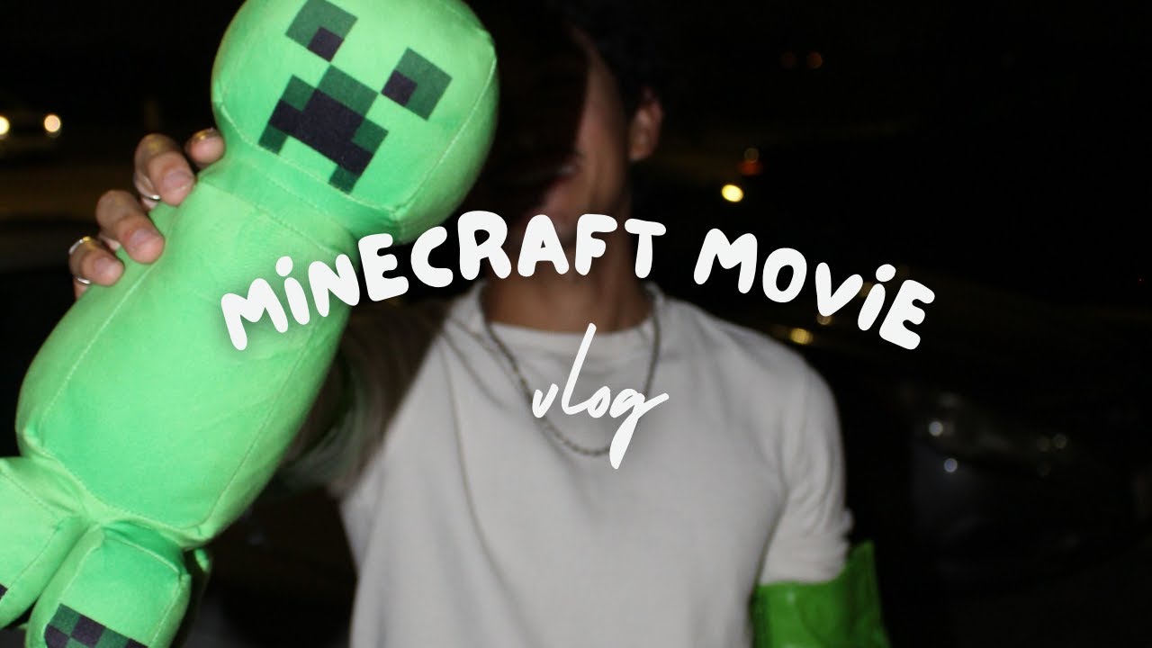 WATCHING THE MINECRAFT MOVIE - YouTube