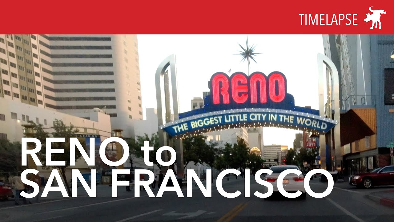 Reno San Francisco Sacramento River Road Trip - YouTube
