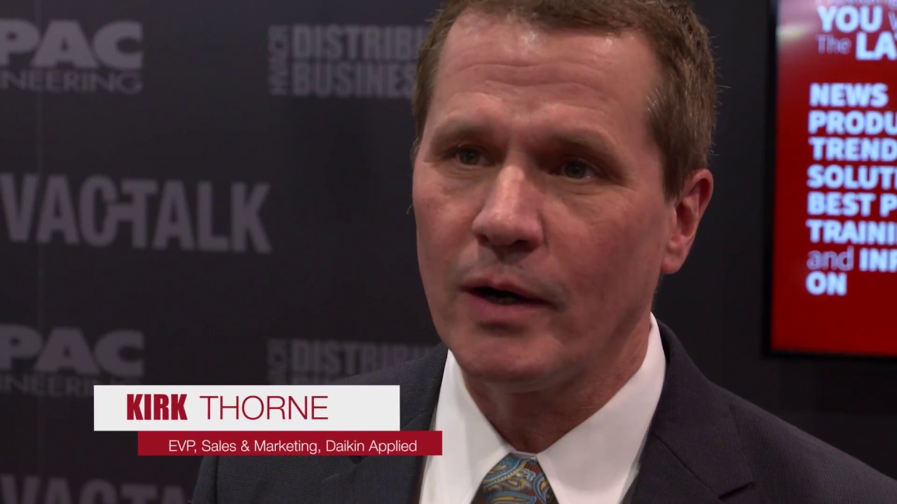 AHR 2017 Daikin, Kirk Thorne Interview - YouTube