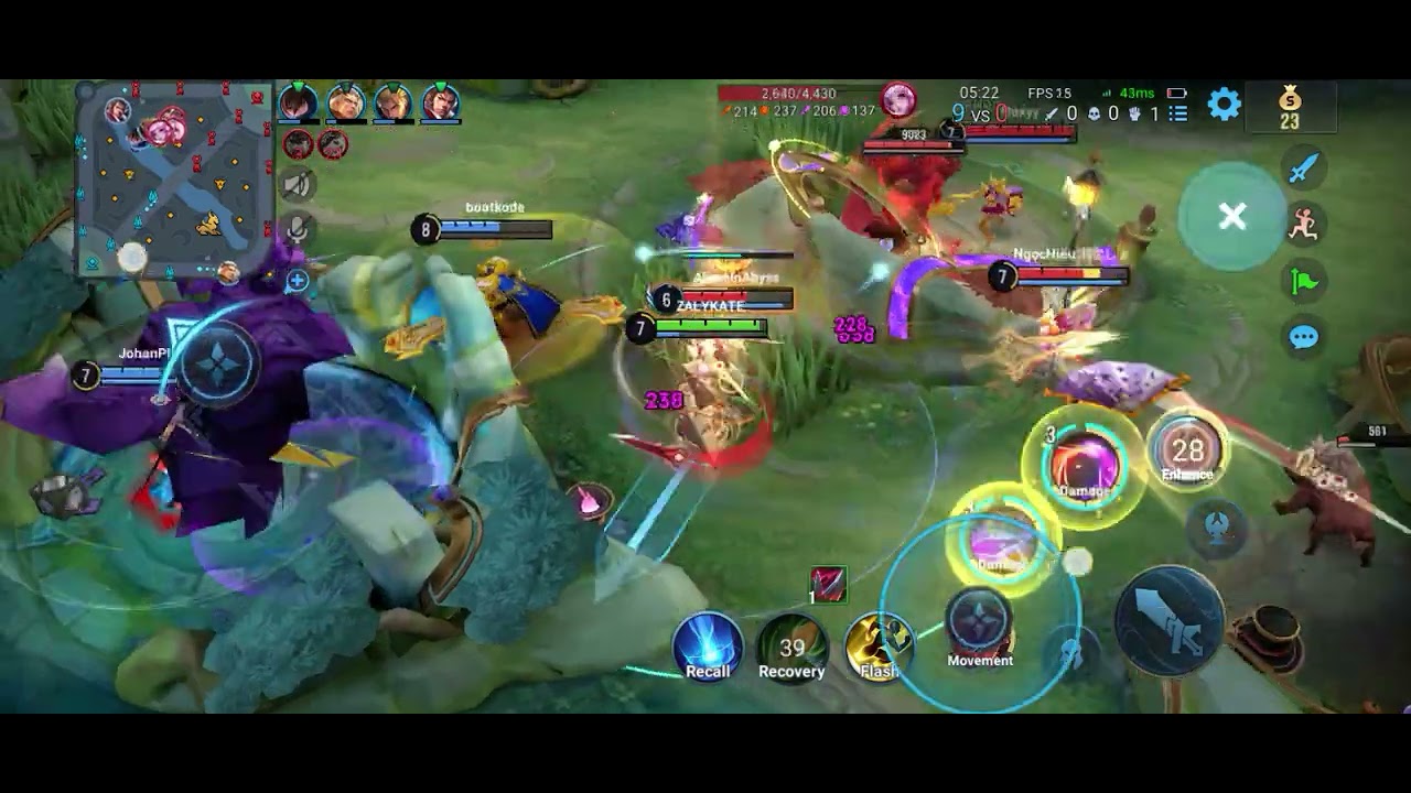 HOK ,mau ang gau, zalyka plays.. - YouTube