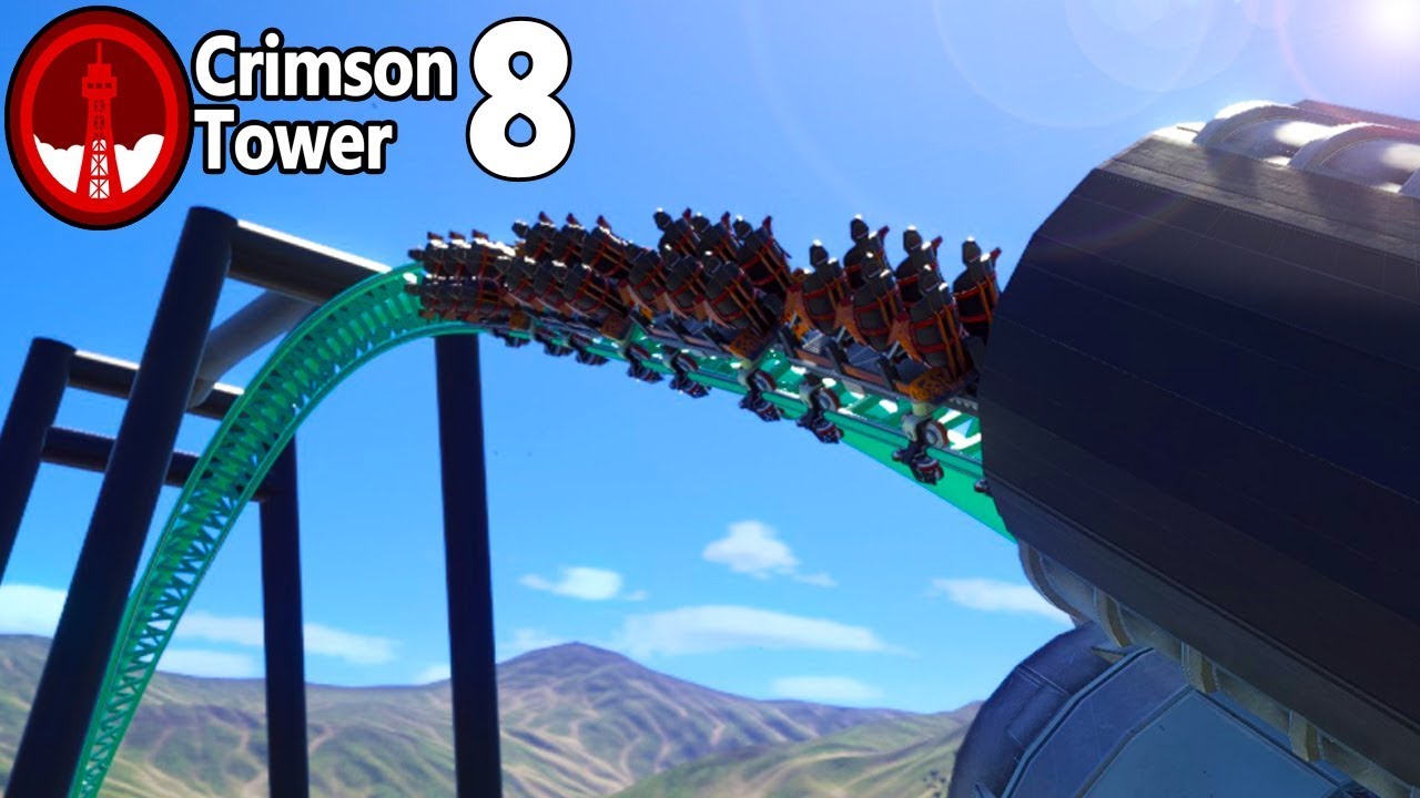 Planet Coaster - Crimson Tower (Part 8) - Two New Coasters! - YouTube