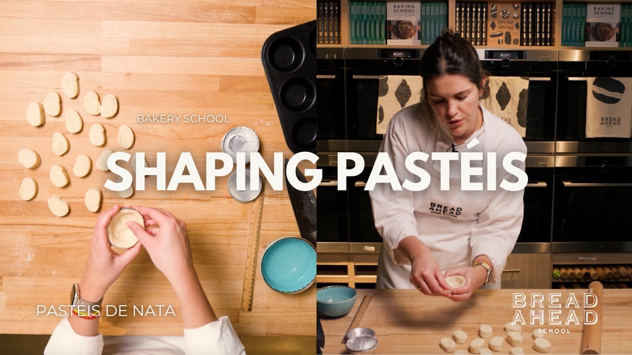How To Shape Pastéis de Nata - YouTube