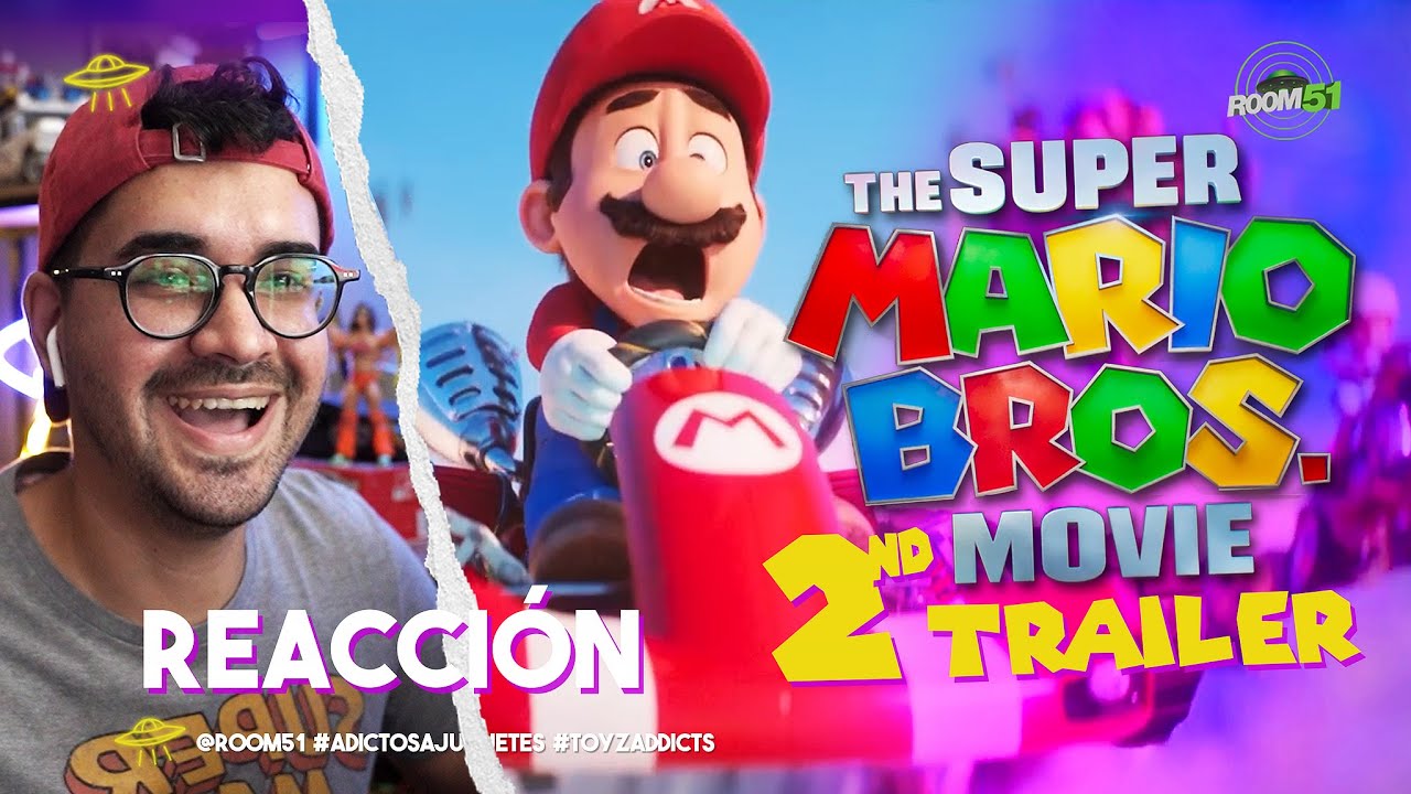 UN TRAILER LLENO DE SORPRESAS | THE SUPER MARIO BROS TRAILER 2 REACCION ...
