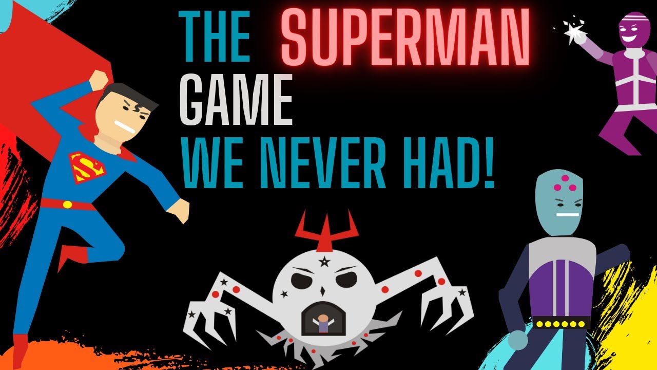 What Rocksteady Superman Game should have looked like! - YouTube